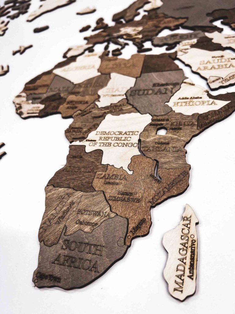 Fa Világtérkép Falra | Wood World Map | Szulinapiajandekok.hu